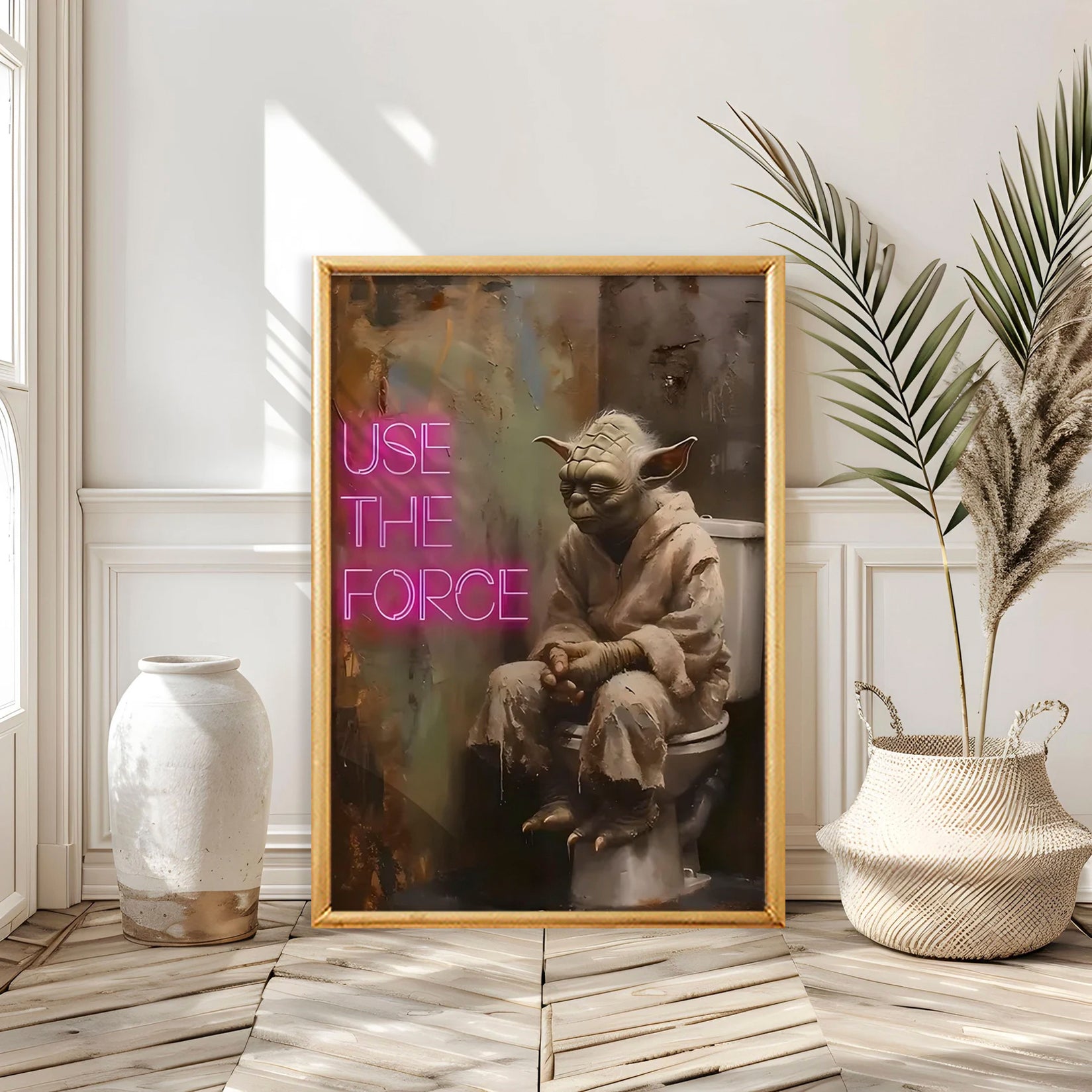 Yoda Use the Force – Deco Galería