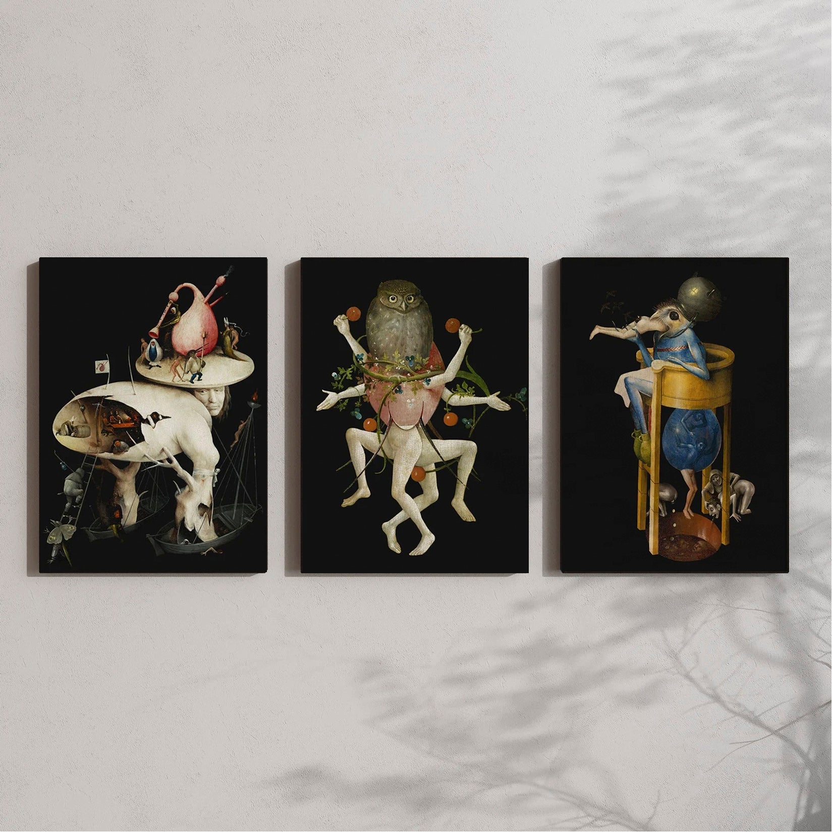 Set 3 El Jardín de las Delicias - El Bosco – Deco Galería