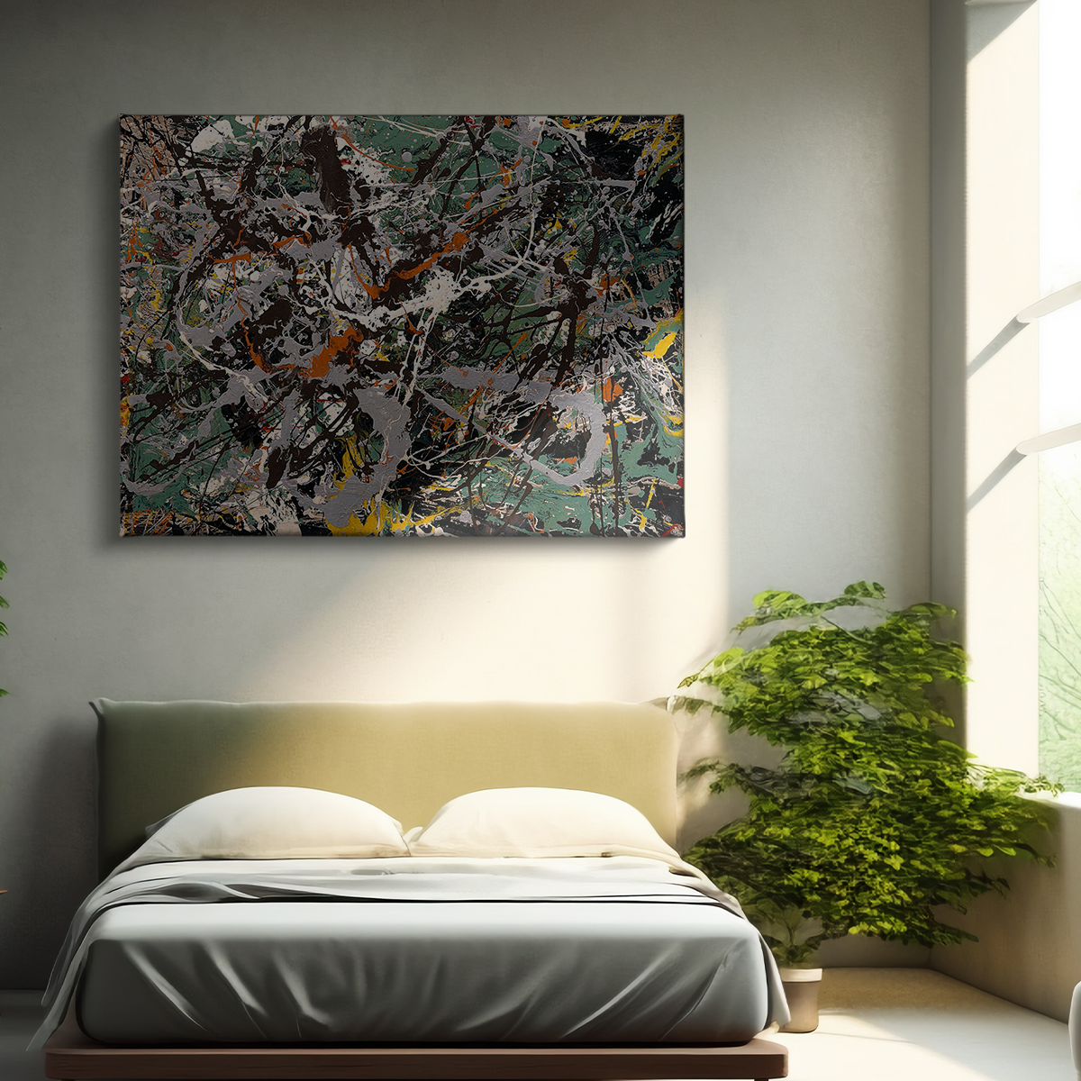 Green Silver - Jackson Pollock – Deco Galería