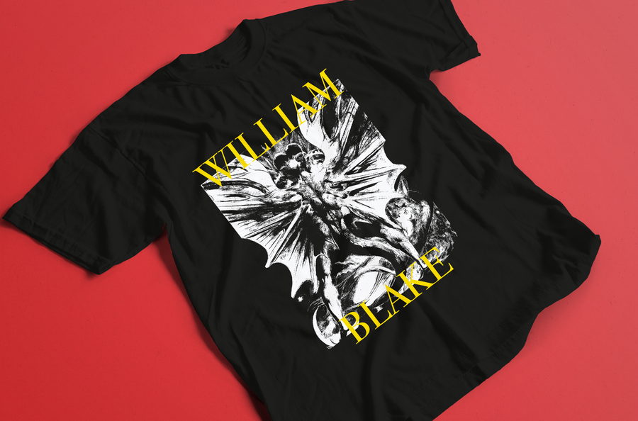 The Great Red Dragon, William Blake - Playera de manga corta – Deco Galería