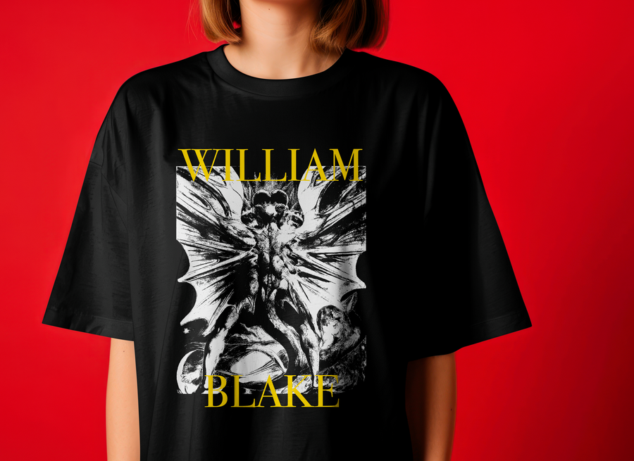 The Great Red Dragon, William Blake - Playera de manga corta – Deco Galería