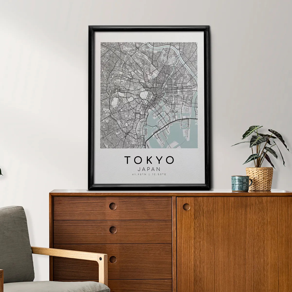 Tokyo Map – Deco Galería