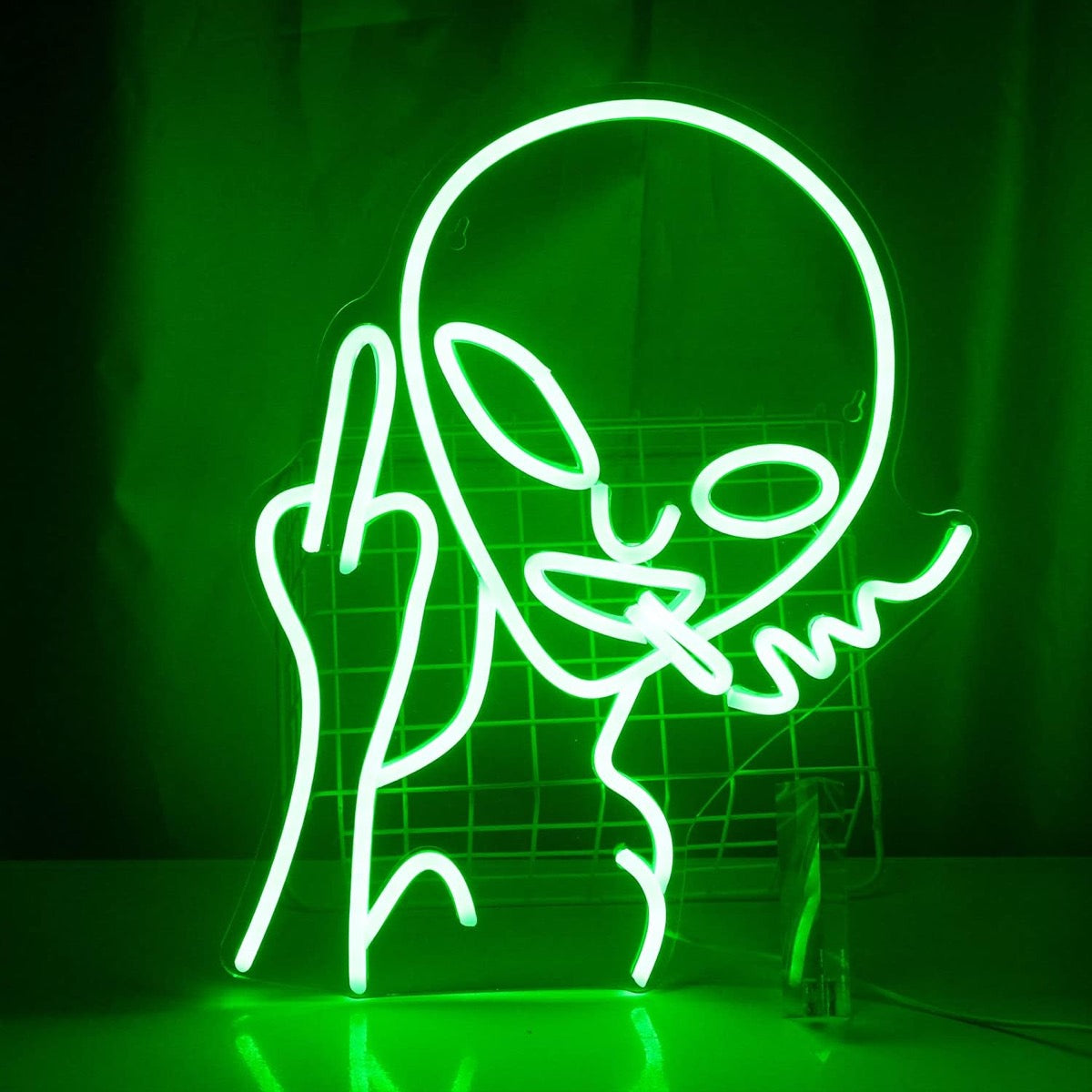 Alien Fumando – Deco Galería
