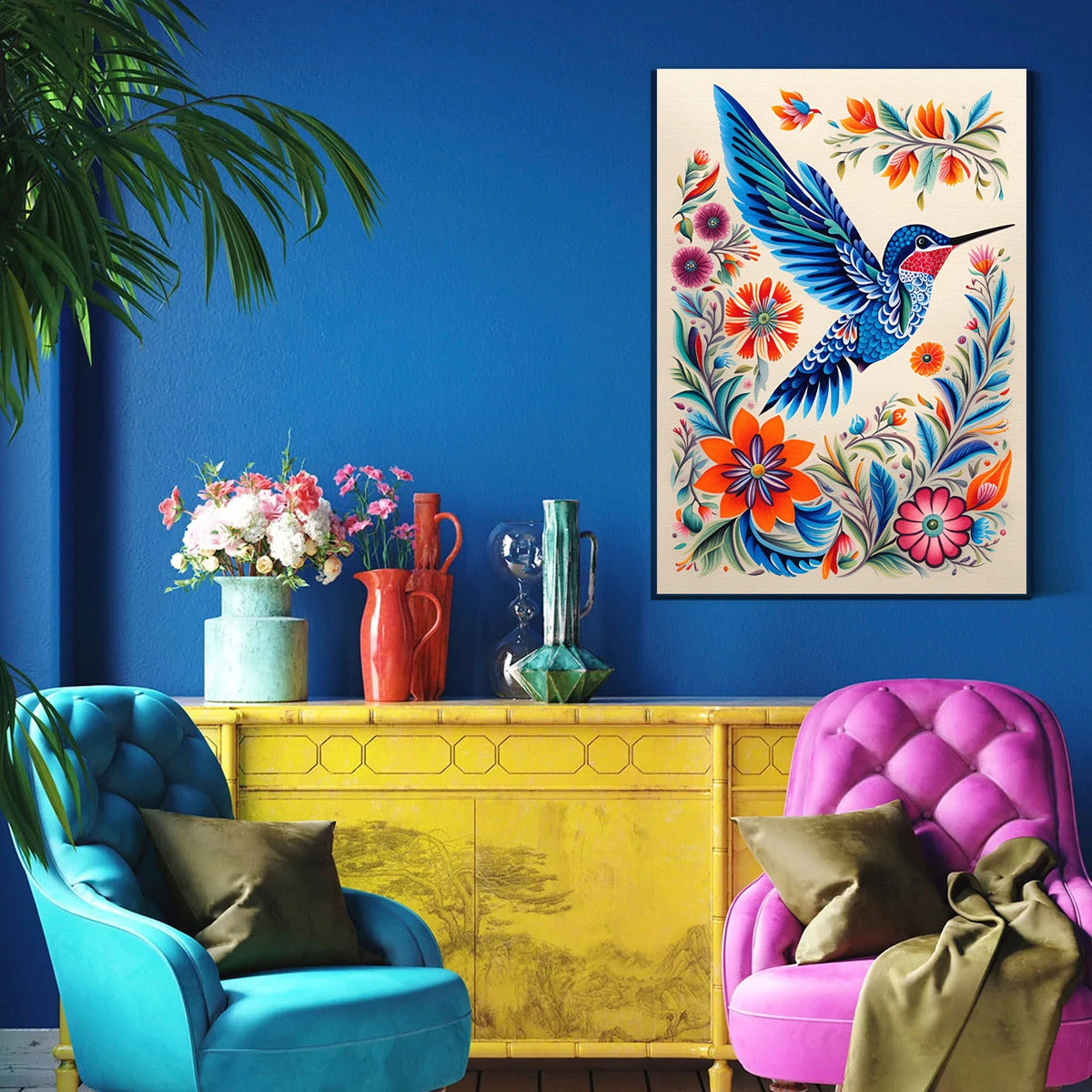 Colibrí estilo mexicano – Deco Galería