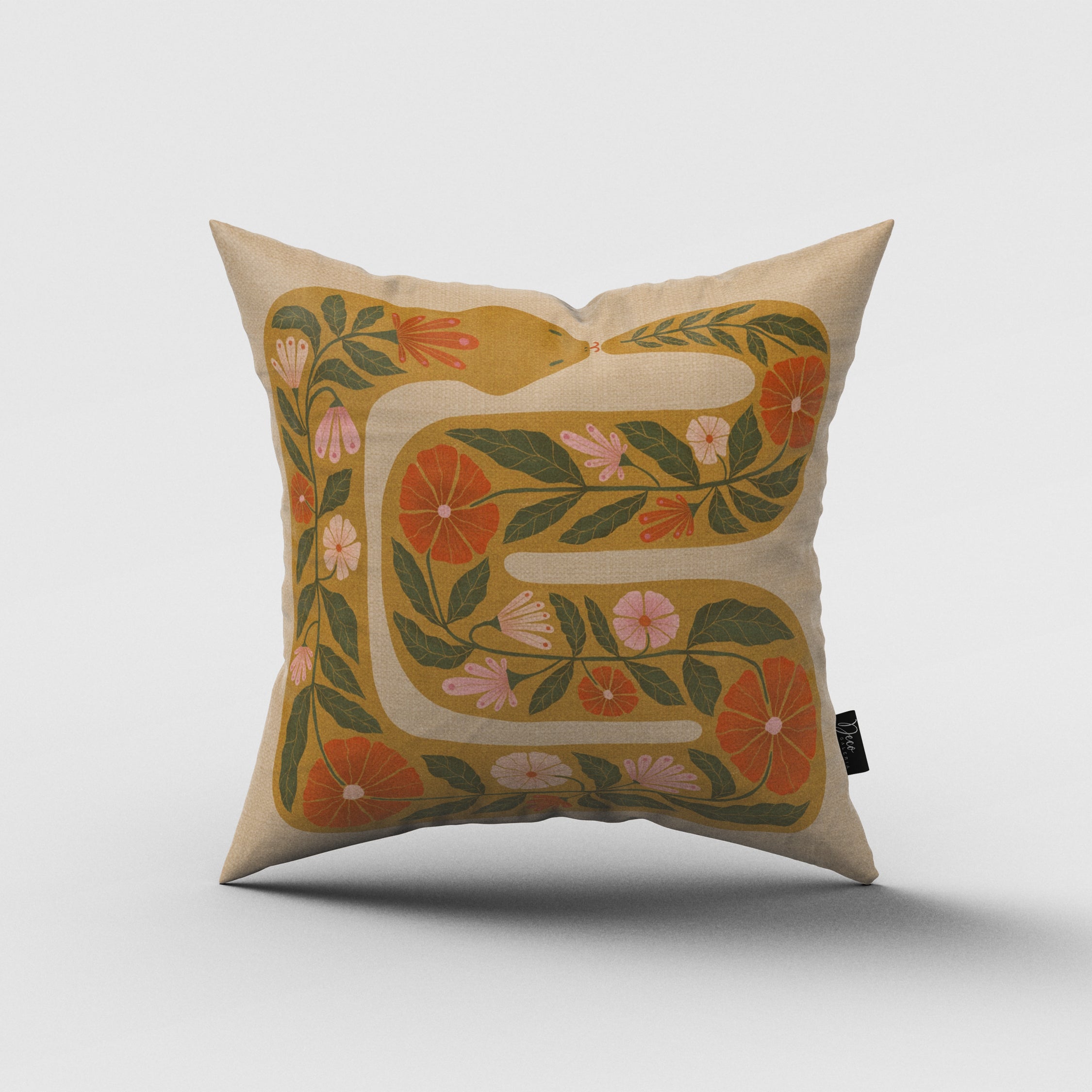 Folk Floral Snake – Deco Galería