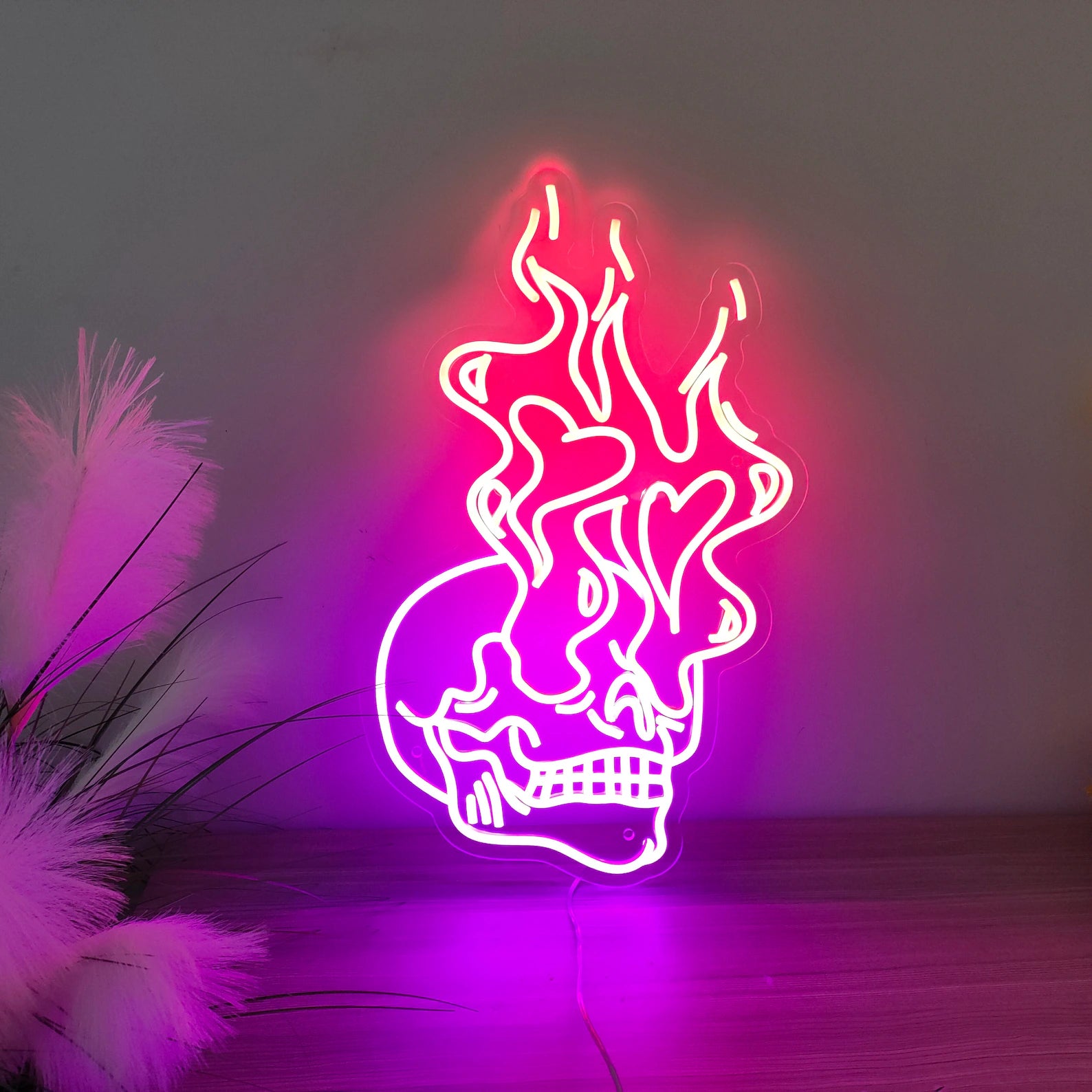 Calavera Love Fire – Deco Galería