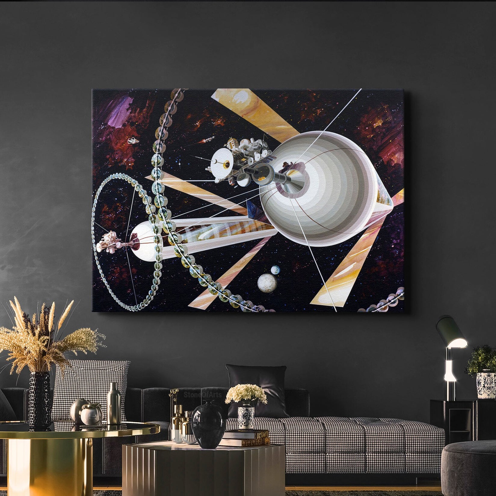 Cilindro de O'Neill NASA – Deco Galería