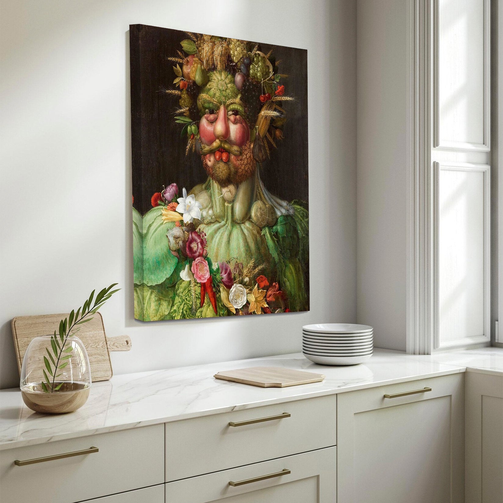 Giuseppe Arcimboldo - Vertumnus (1590) Vintage – Deco Galería