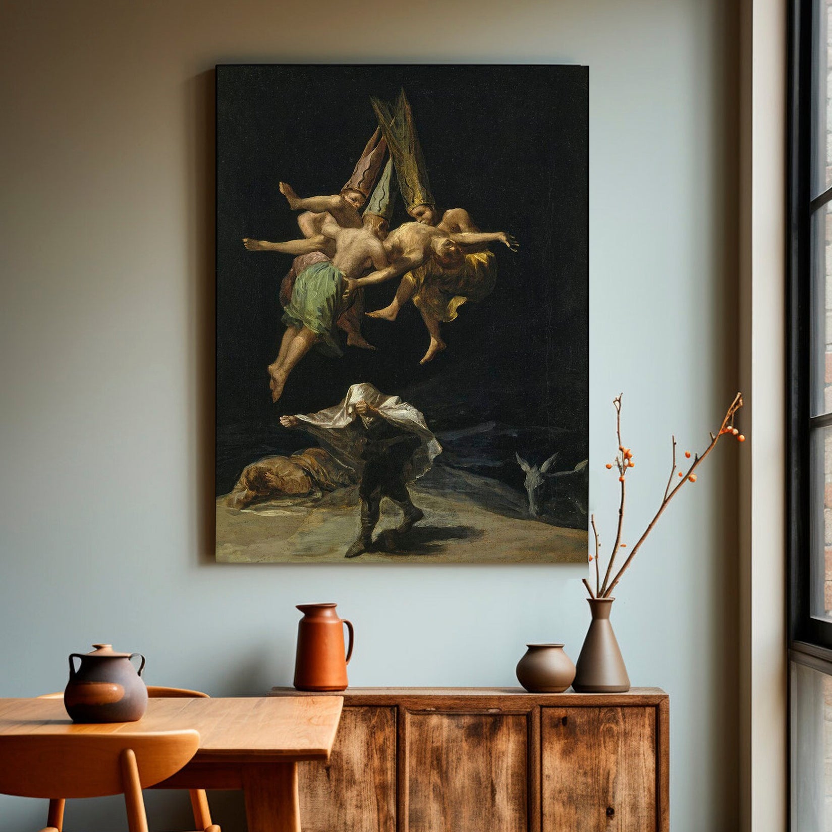 Vuelo de Brujas - Francisco de Goya – Deco Galería