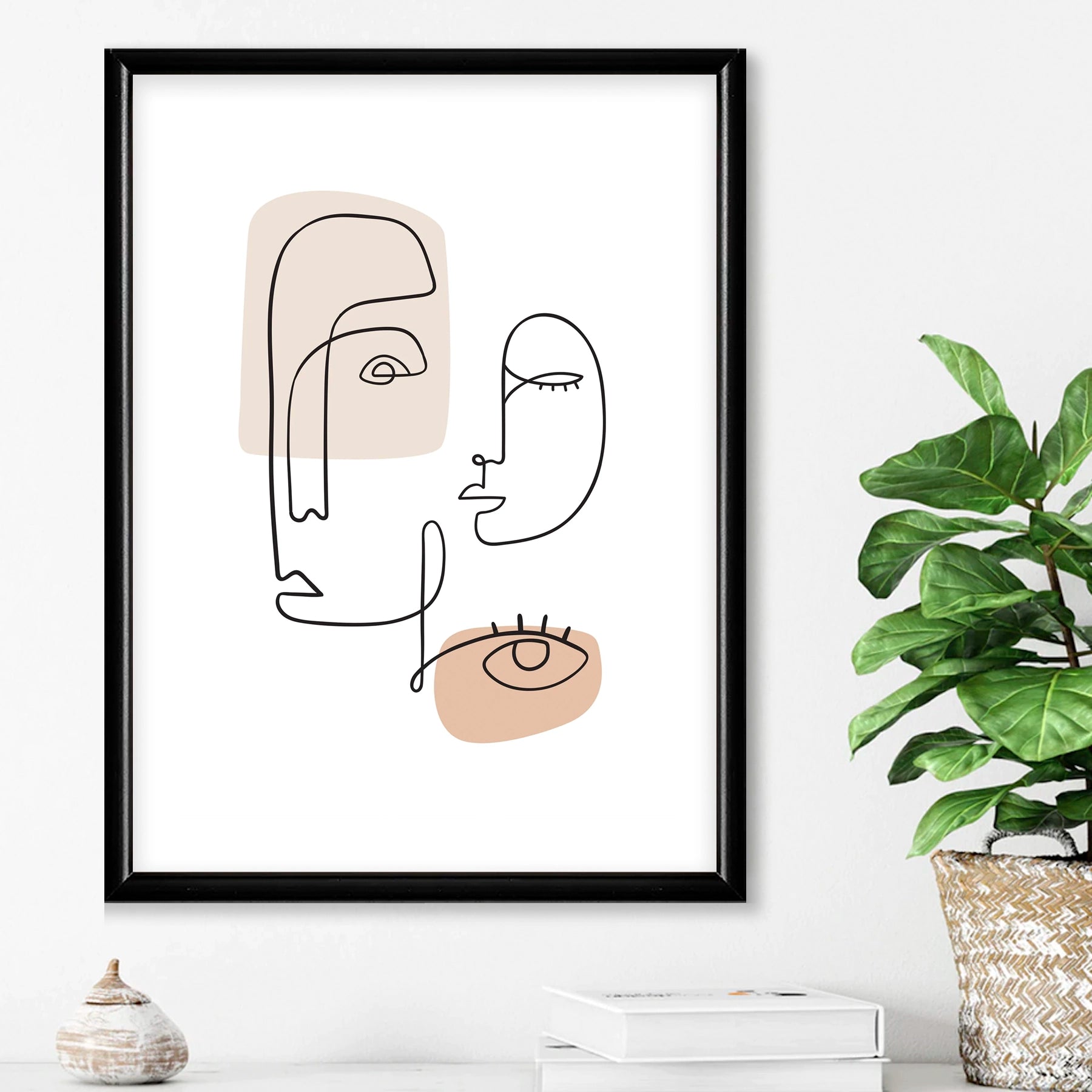 Boho Minimal Faces – Deco Galería
